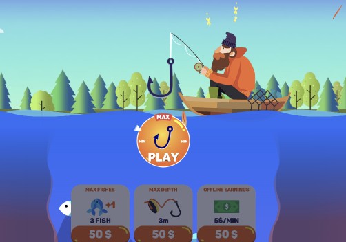 Tiny Fishing - Play Online Tiny Fishing on The Pizza Edition Games