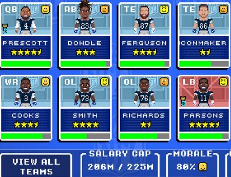 NFL Retro Bowl 25 - Play Online NFL Retro Bowl 25 on The Pizza Edition ...